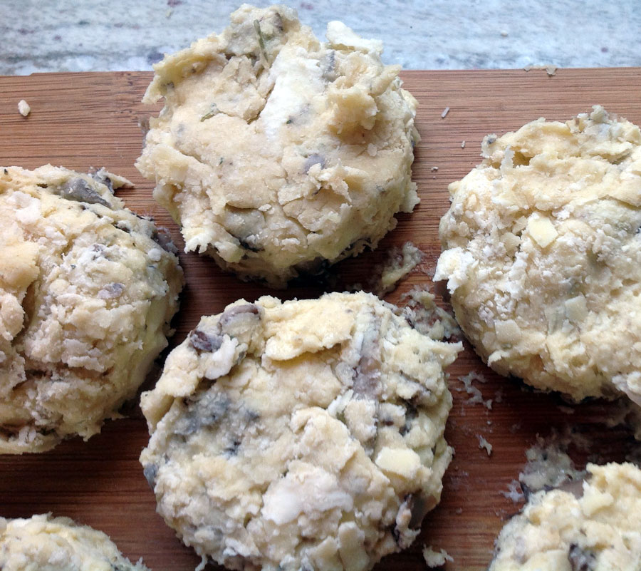 Mushroom Biscuits